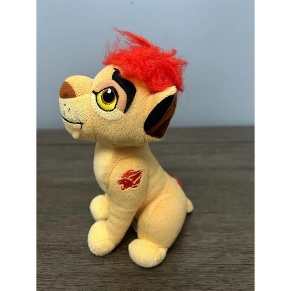 Disney | Toys | Disneys Lion Guard King Kion Sitting Red Hair Simbas ...